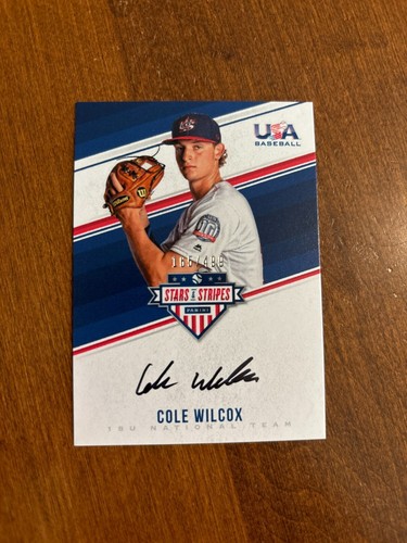 2018 Panini USA Baseball Stars & Stripes - 18u National Team Signatures ...