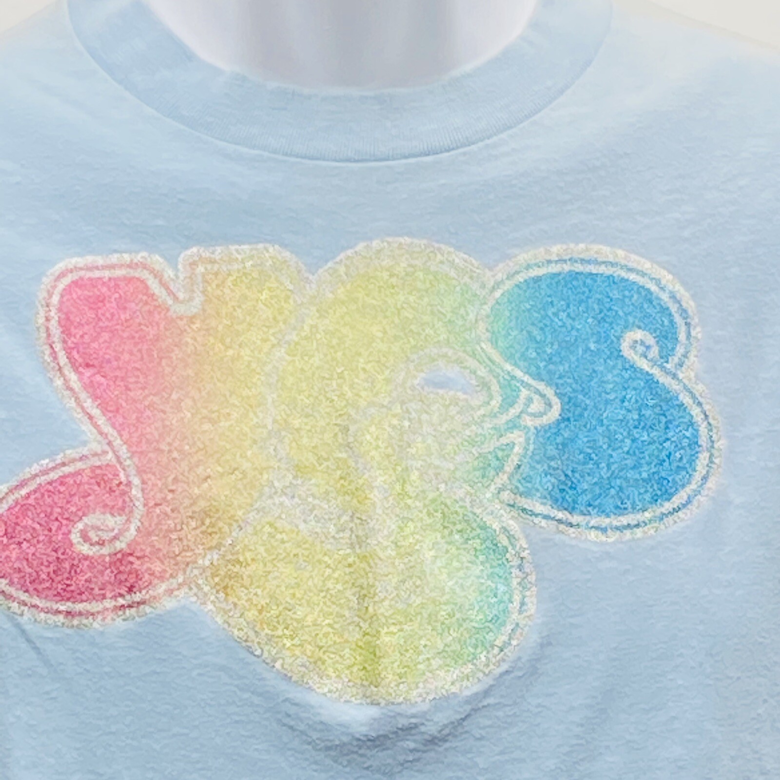1980’s YES Light Blue T-Shirt Single Stitch Made in U… - Gem