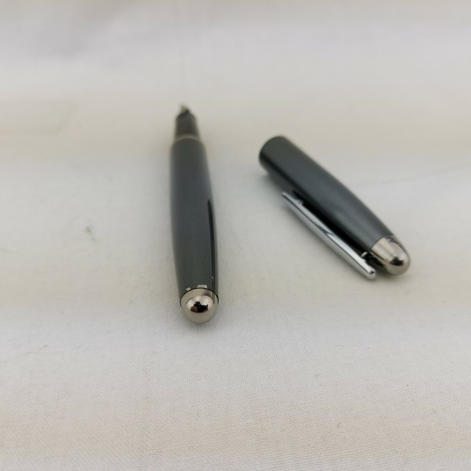 INOXCROM Fountain Pen All Metal Grey Metallic Color #2667 | eBay