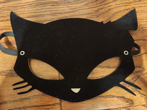 Emily the Strange Sabbath Velvet Flocked Kitty Cat Mask | eBay