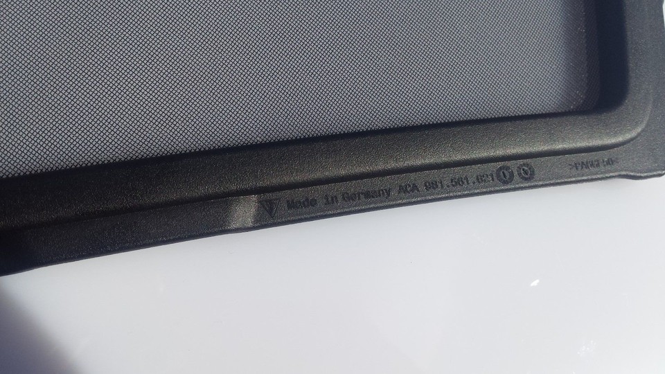 wind Deflector clear 12-18 BOXSTER 981 718 replacement glass | eBay