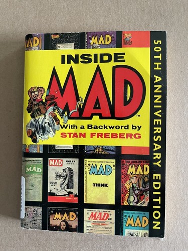 2002 INSIDE MAD Stan Freberg VG 1st Print Paperback shipping included ...