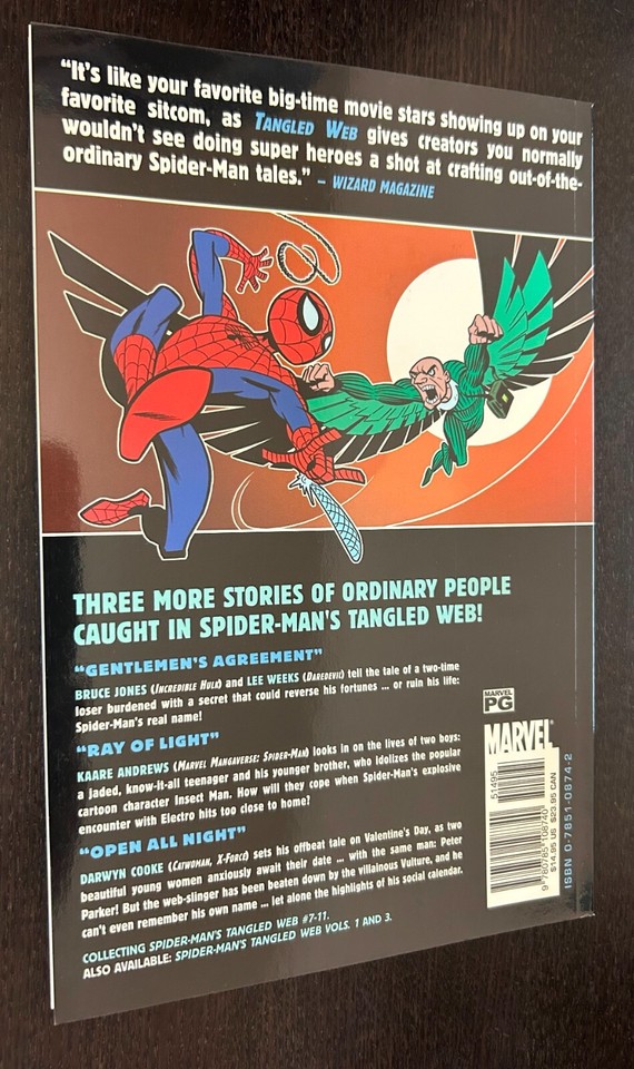 SPIDER MAN TANGLED WEB Volume 2 TPB (Marvel Comics 2001) -- OOP | eBay