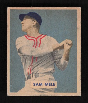 1949 Bowman #118 Sam Mele VG | eBay