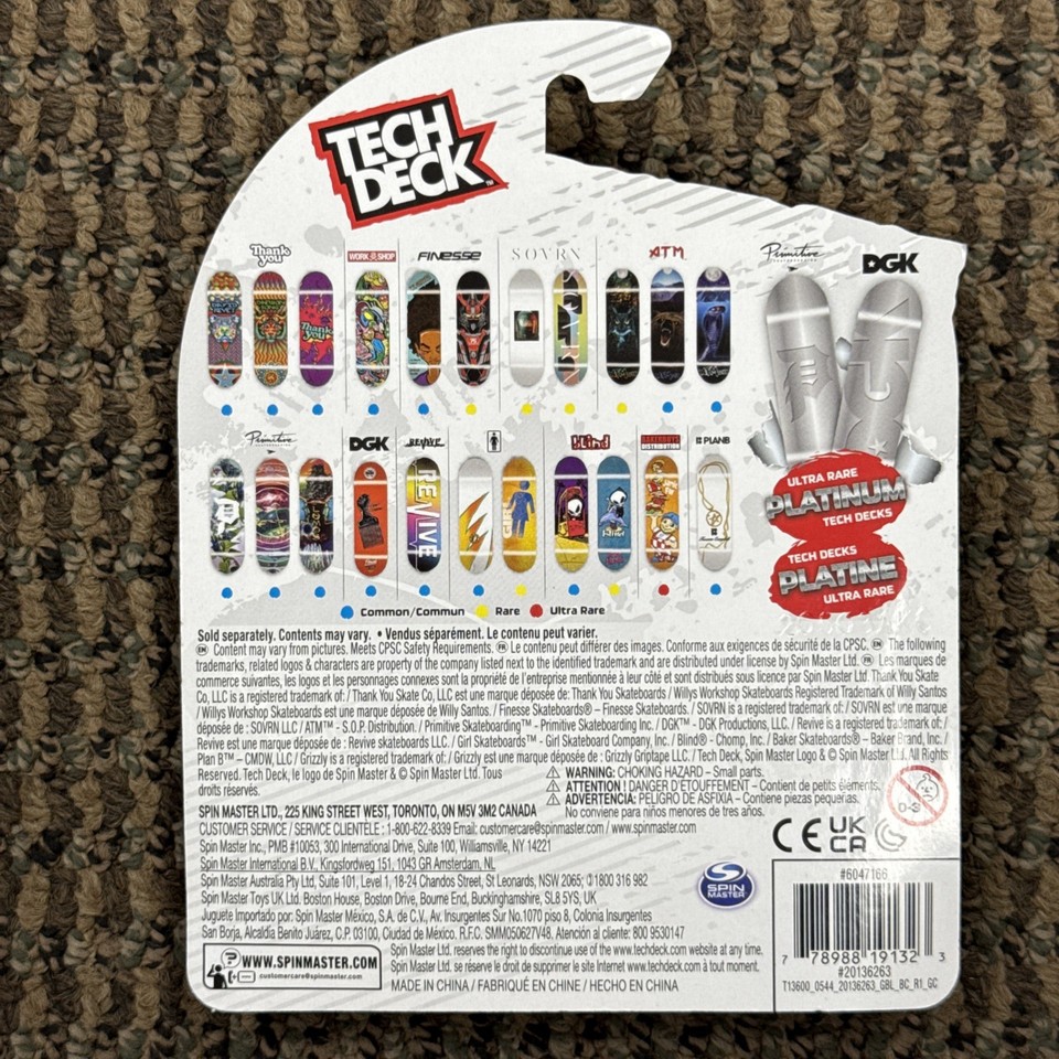 Tech Deck Fingerboards - Rare -ATM SKATEBOARD | eBay