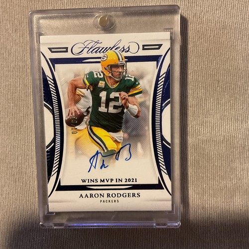Aaron Rodgers Flawless Auto /10 No. Fa-ar | eBay