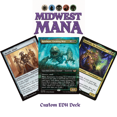 Rendmaw, Creaking Nest Custom Commander Deck MTG EDH Golgari Goad ...