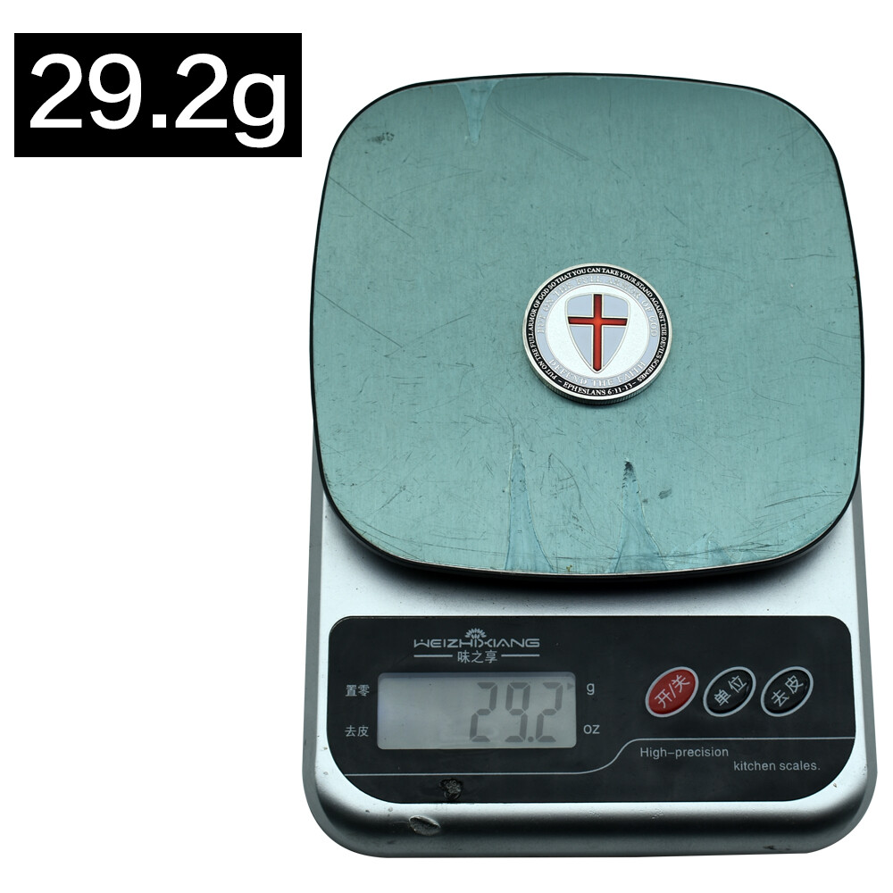 Armor Soldier Challenge Coin Put on The Full | Grelly USA