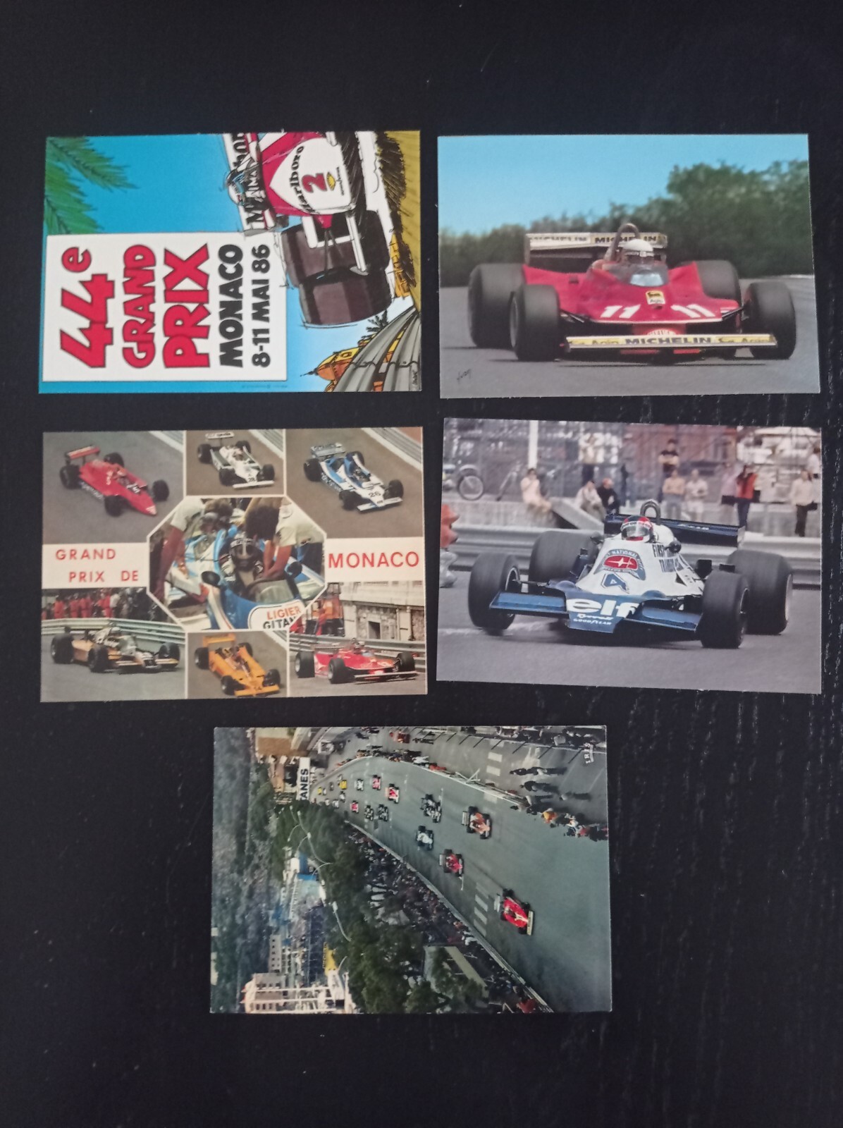 Lot 5 Postcards Automobile Racing Grand Prix Formula 1 F1 REF02941J | eBay