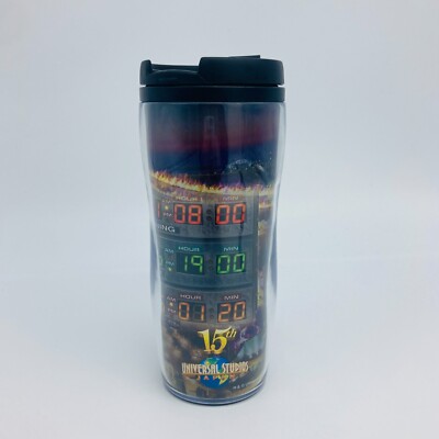 BACK TO THE FUTURE the Ride Commemorative Tumbler UNIVERSAL STUDIOS ...