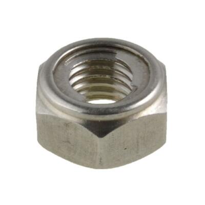 Pack of 2 Stainless A4 316 All Metal Lock Nut M12 x 1.75p Loch Hex Self ...