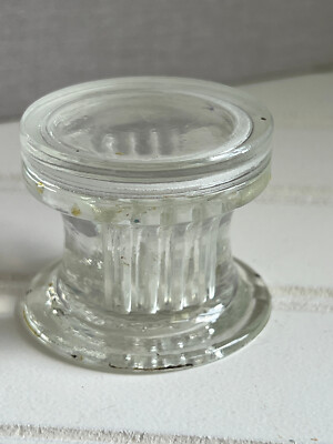 Wheaton Glass Coplin Jar with Ground Glass Cover, Small Size | eBay