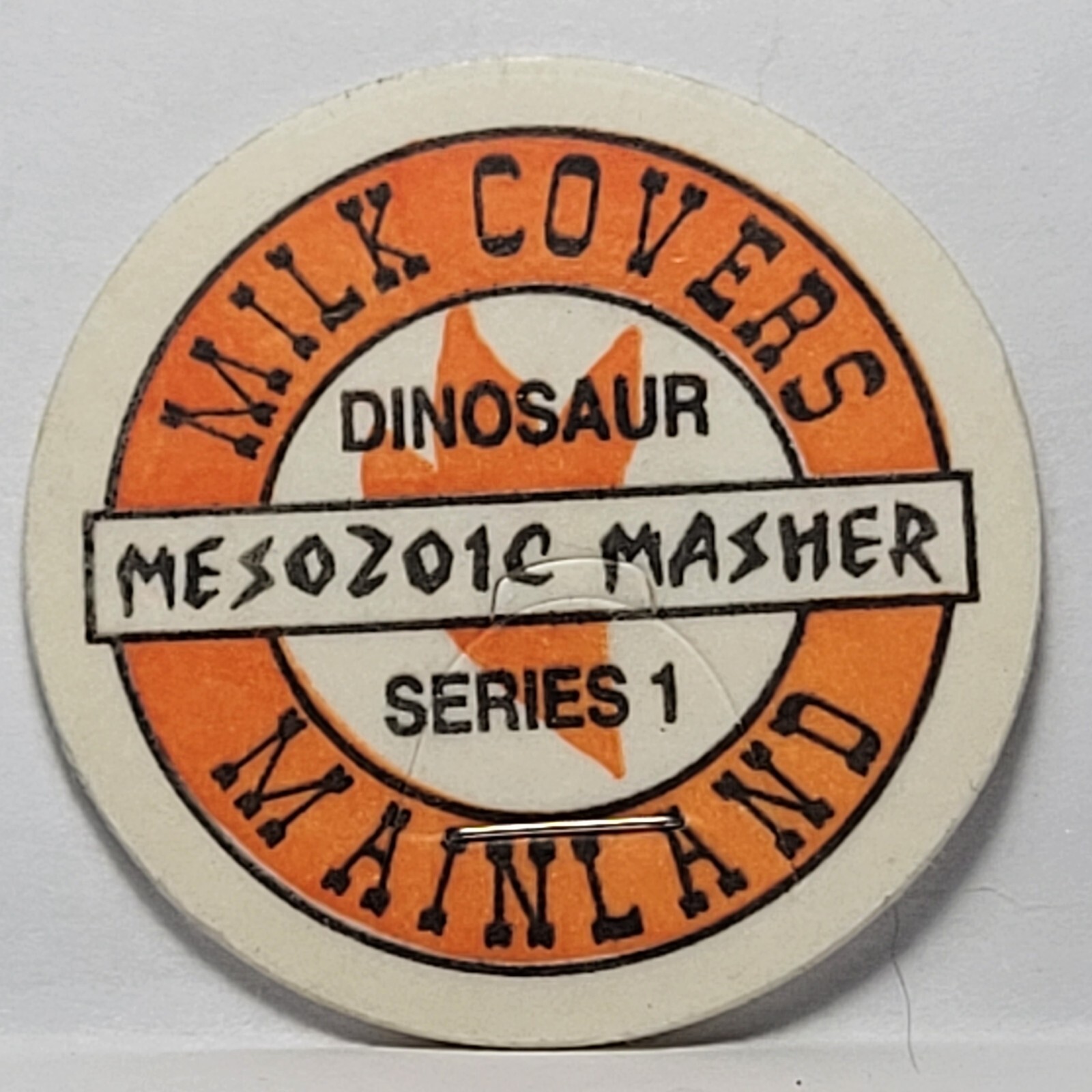 Vintage Pog / Milk Cap * Dinosaur * Mezozolo Masher Mainland * Bin80 | eBay