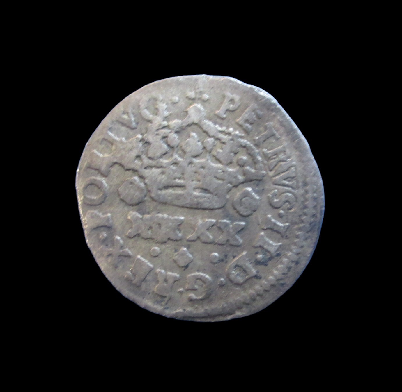 PORTUGAL 50 REIS 1/2 TOSTÃO PORTO 1683-1706 SILVER PEDRO II KM 137 #3970# | eBay