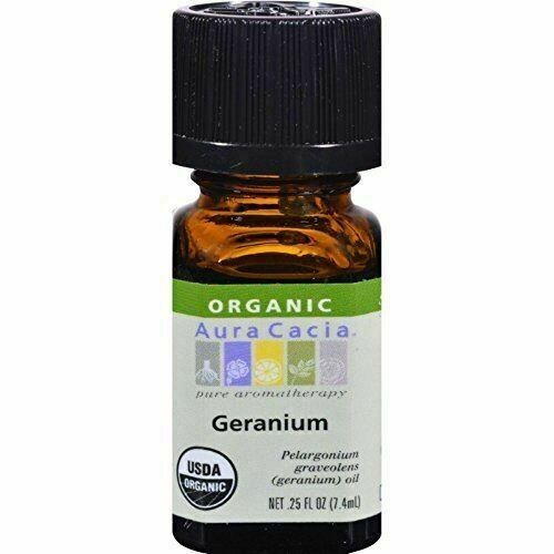 Aura Cacia Organic, Geranium Supplement for sale online | eBay