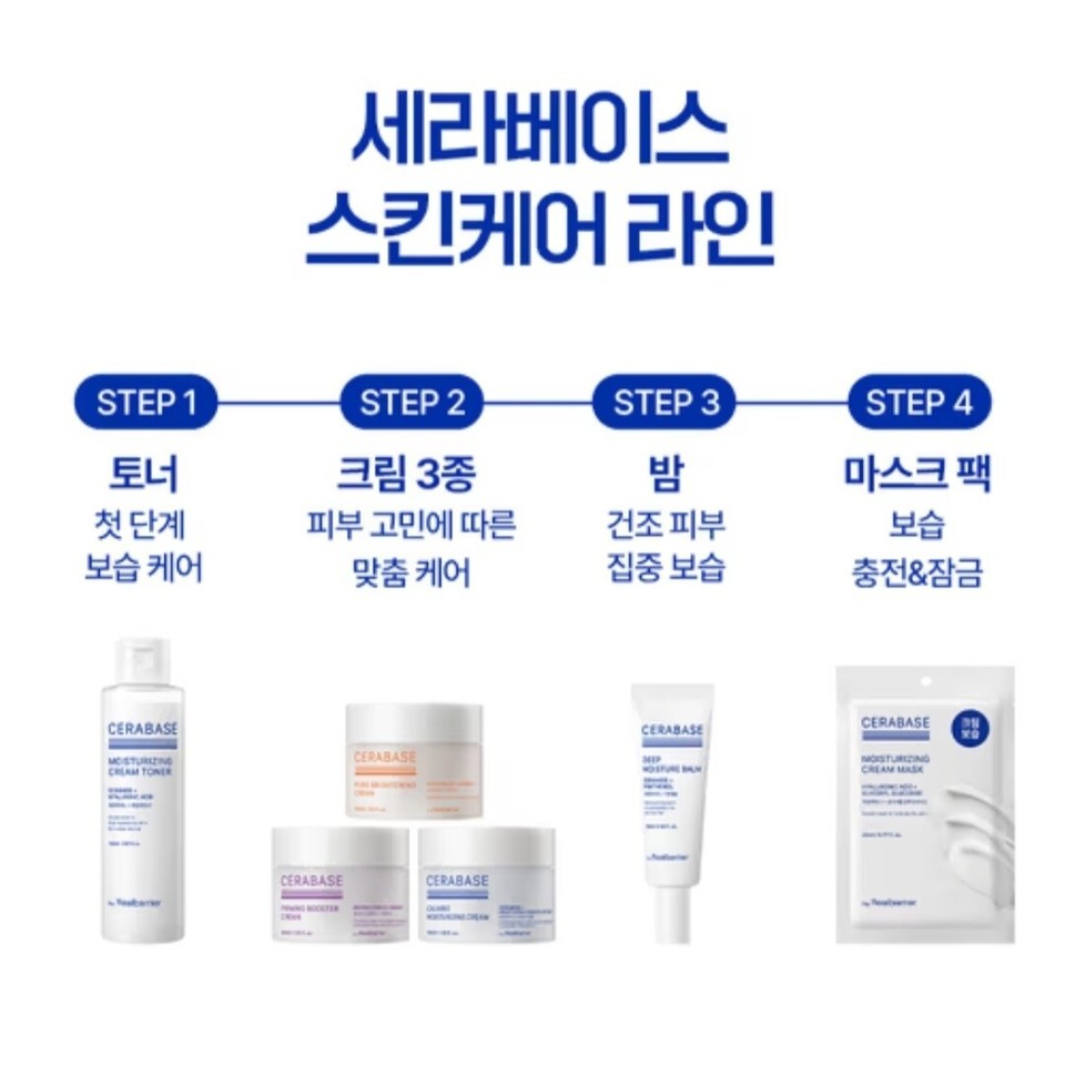 1+1/By Real Barrier Cerabase Calming Moisturizing Cream 50ml/1.69fl. oz ...