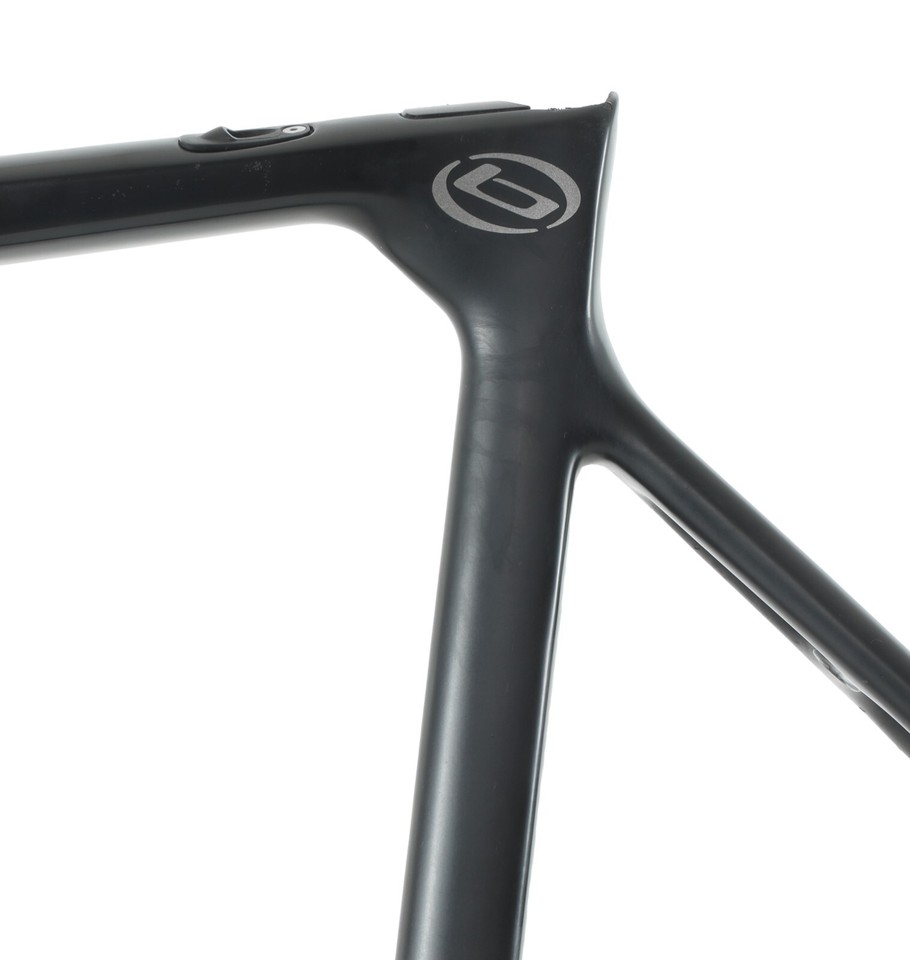 blue cycles Axino SL Carbon Road Bike Frameset MED 54cm Black Rim Brake ...