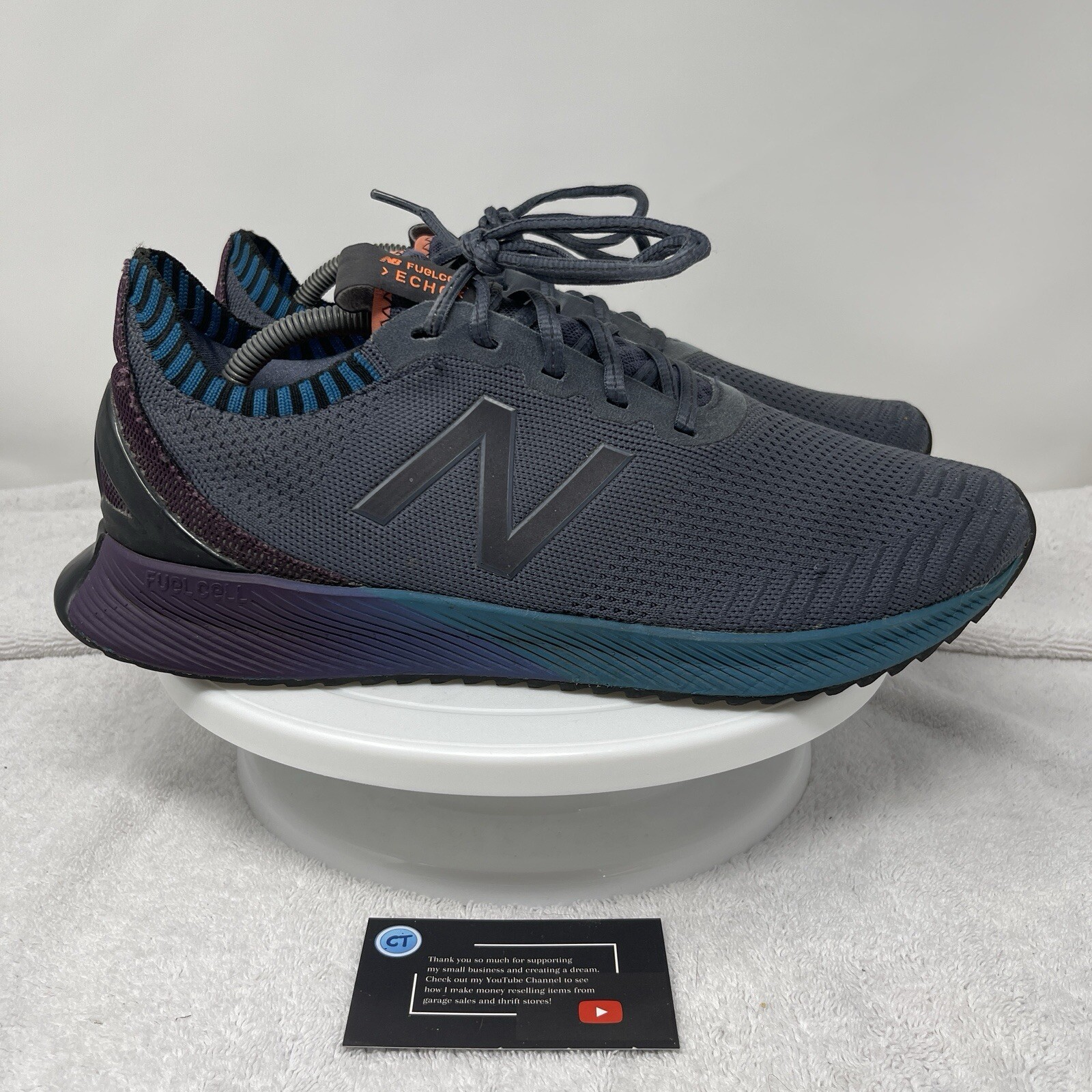 New Balance Men’s Athletic Running Shoes Lace Up Size 11.5 D Purple ...
