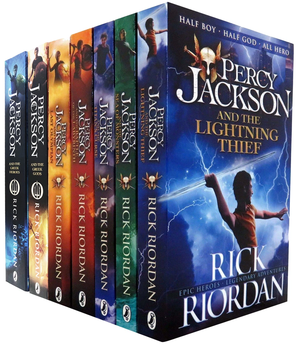 Percy Jackson Greek Myths Collection Books Set By Rick 55 Off