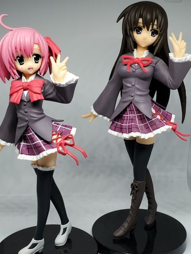 Anime Schoolgirl figure set | eBay