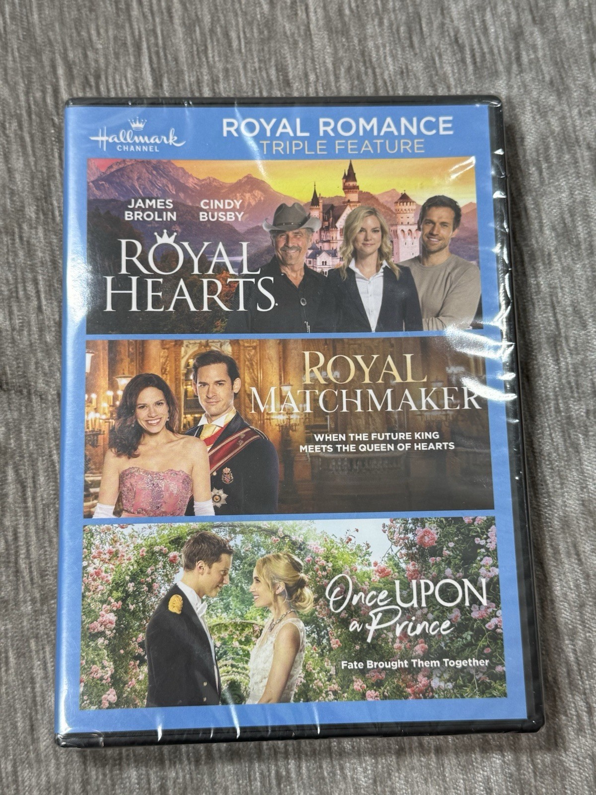 Hallmark Royal Romance DVD Royal Hearts Royal Matchmaker Once Upon a ...
