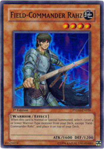 PTDN EN030 1ST ED FIELD COMMANDER RAHZ SUPER RARE | eBay