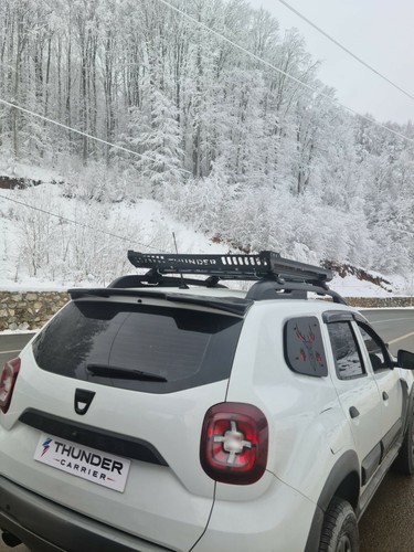 Aluminium Roof Rack Cross Bars Anti-Theft fits DACIA DUSTER 2014 - 2017 ...