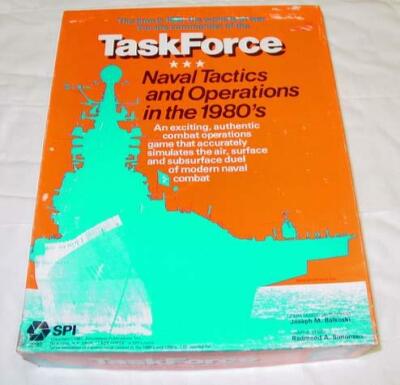 SPI - Task Force - Naval Tactics & Operations in the 1980's Cold War (75% UNP) | eBay
