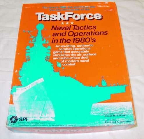 SPI - Task Force - Naval Tactics & Operations in the 1980's Cold War (75% UNP) | eBay