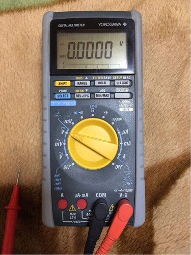 YOKOGAWA TY720 4.5-digit Digital Multimeter Working Tester From Japan ...
