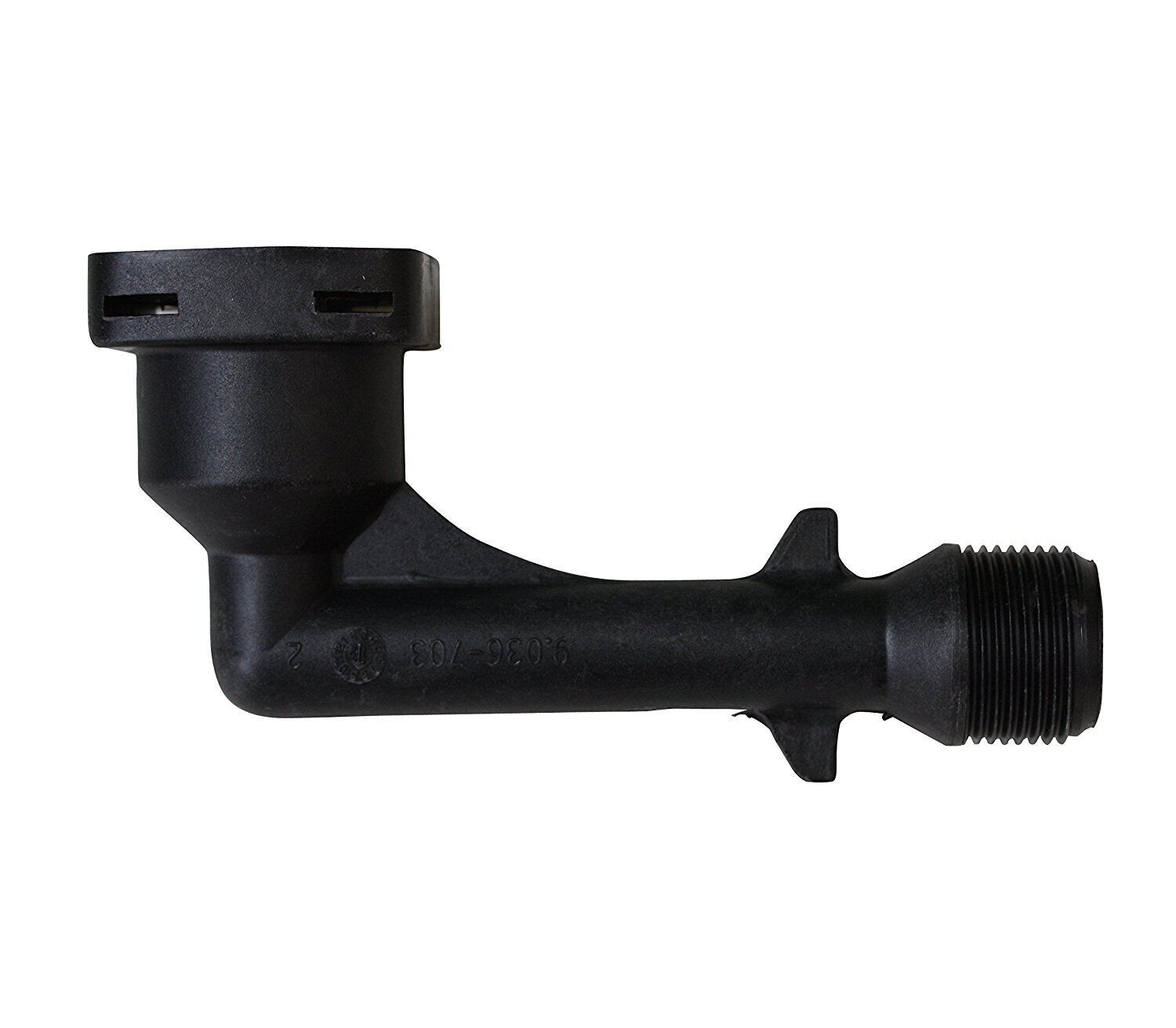 Karcher K2 K3 Pressure Washer Elbow Outlet Pipe with Clamp 5064110 ...