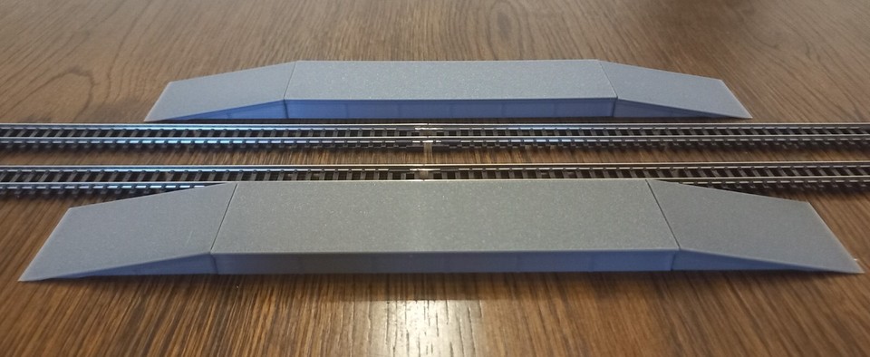 N Gauge Station Platforms And Ramps Scale 1:148 Model Railway Scenery ...