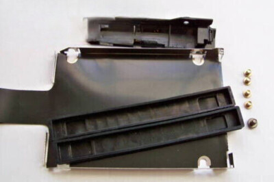 Hard Disk Drive HDD Caddy Cover+Rubber Rail+Screw for IBM Thinkpad T400 ...