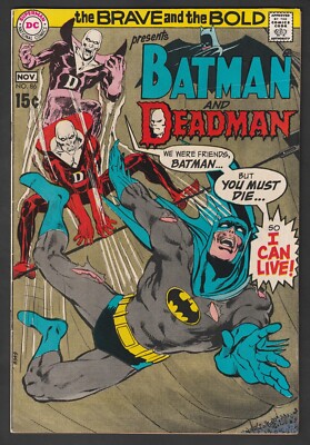 DC THE BRAVE AND THE BOLD No. 86 (1969) BATMAN! DEADMAN! Adams Cover ...