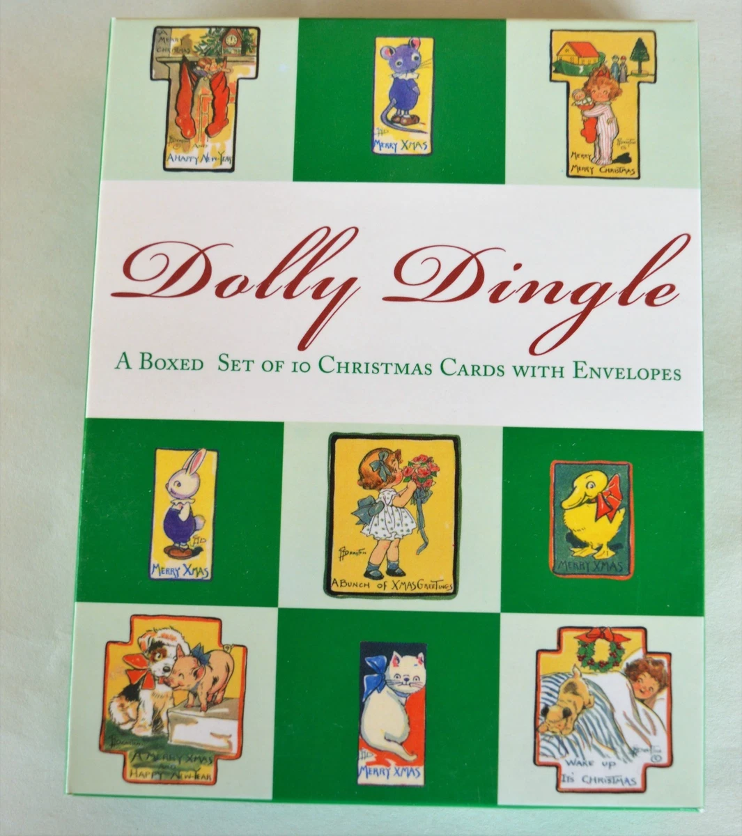 Dolly Dingle Christmas Postcard