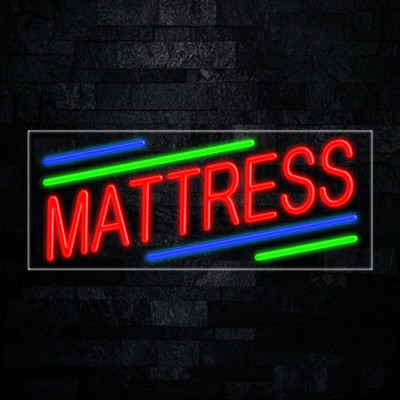 Mattress LED Neon Sign 30"L x 12"H #30833 | eBay