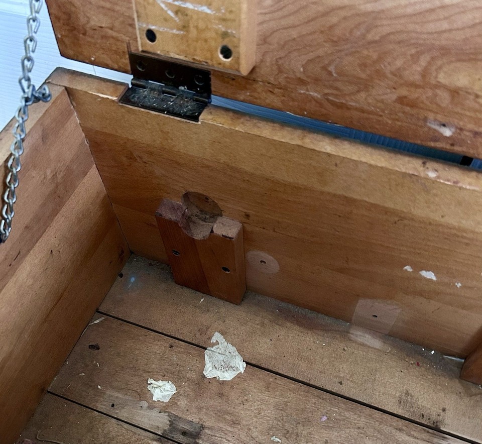 Vintage WWII Military US Army Air Forces Bomb Hoist Box Type C-3A Good ...