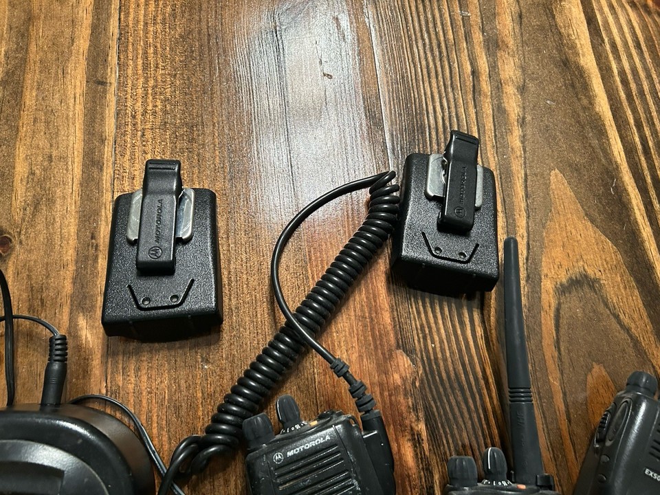 3X Motorola EX500 VHF 136-174 MHz 5W 16CH Two Way Radio AAH38KDC9AA3AN ...