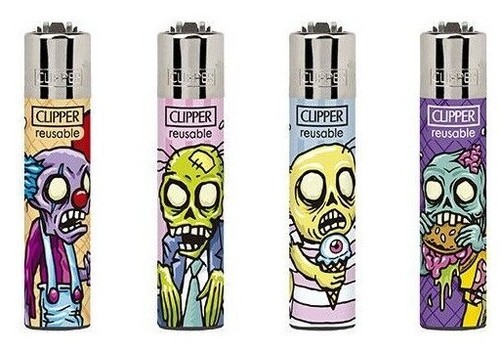 MICRO CLIPPER Lighters - ZOMBIES Micro CLIPPERS - SOLO/FULL SET | eBay UK