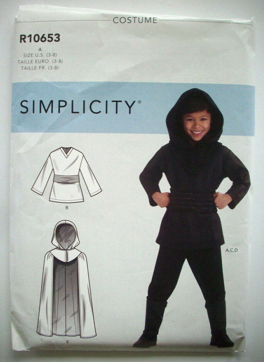 Jedi Costume Pattern Kids Star Wars Costumes