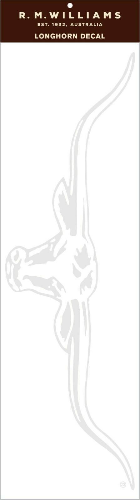 OFFICIAL LICENSED RMW R.M.Williams Longhorn Car Sticker Decal 70cm ...