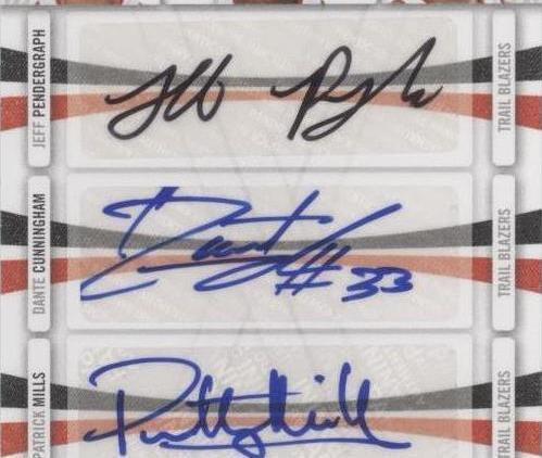 2009-10 Panini Season Update - Rookie Triples Signatures Patrick Mills ...