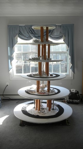 How to Build Village House Display Stand Dept 56 LEMAX Christmas ...