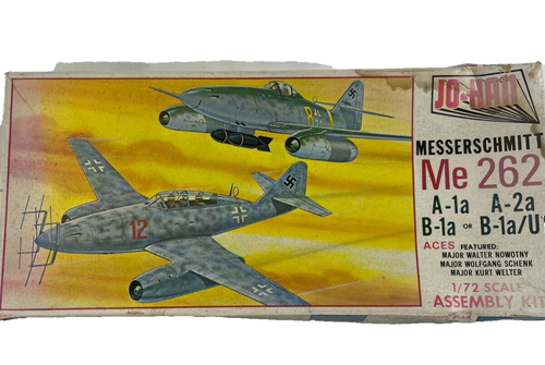 JO-HAN 1/72 Messerschmitt Me 262 Model Kit – Multiple Variant Options ...