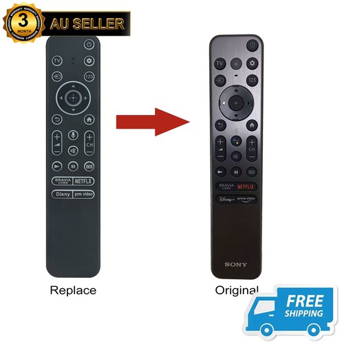 New RMF-TX900U Voice Replaced Remote for Sony TV XR-65A80CK KD-43X72K ...
