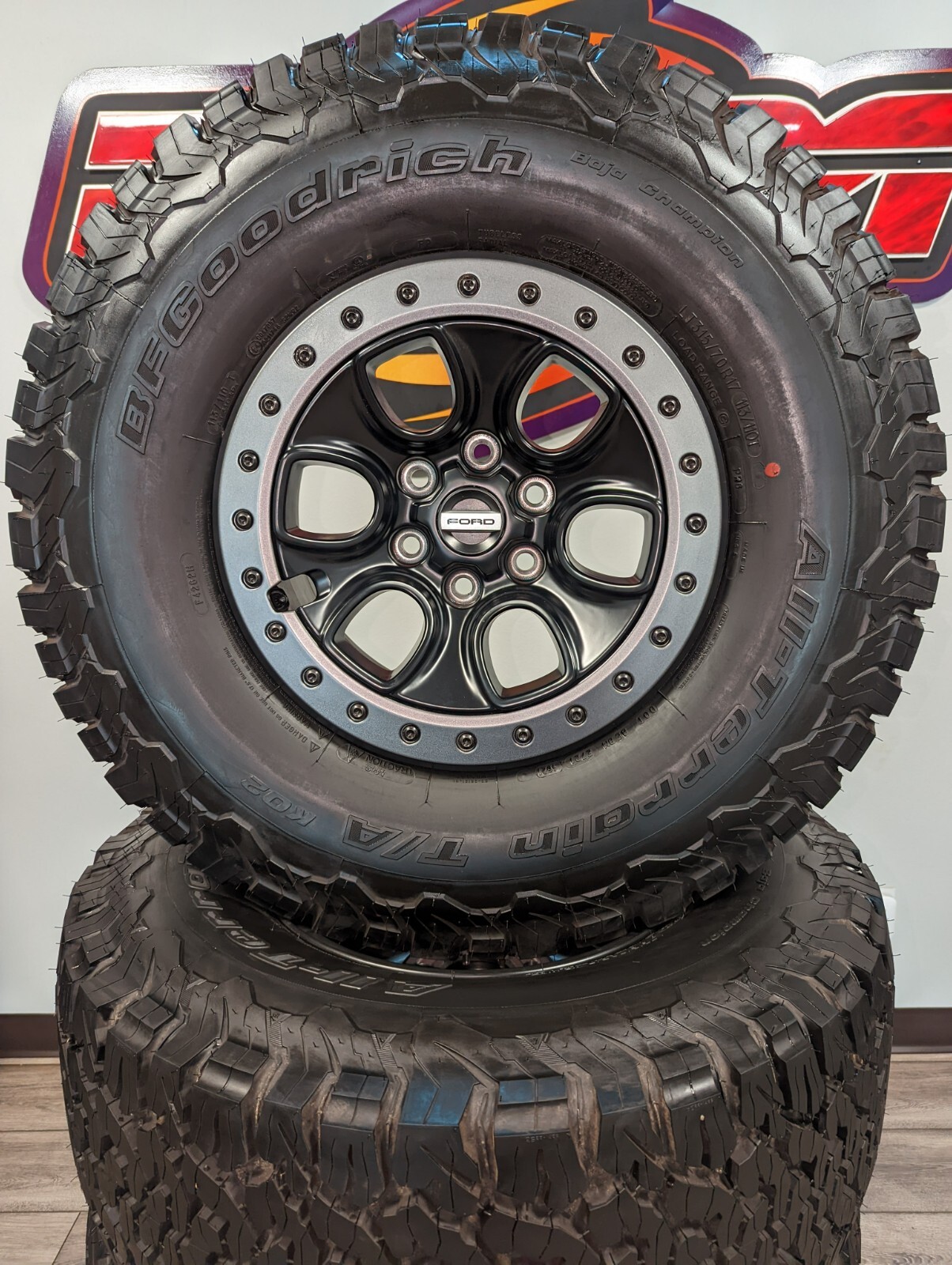 4) Ford F150 Raptor Beadlock 17” Factory OEM Wheels Rims 315/70R17 BFG ...