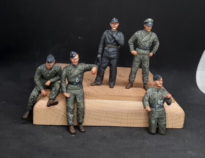 1:35 PAINTED Michael Wittmann and crew (5fig.) | eBay