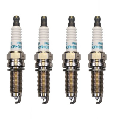Denso Set of 4 Iridium Long Life (SIP) Spark Plugs Gap 0.044 For Honda ...