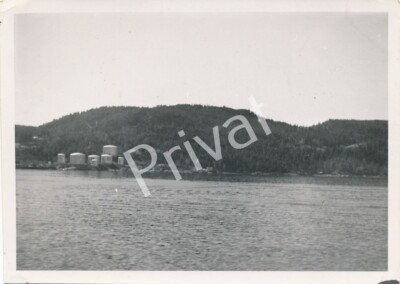 Foto WKII Wehrmacht Tanklager Oslo Fjord Untern. Weserübung Norway L1 ...
