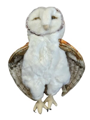 Folkmanis Toy Barn Owl Plush Hand Puppet 14” Large Size 58 | eBay